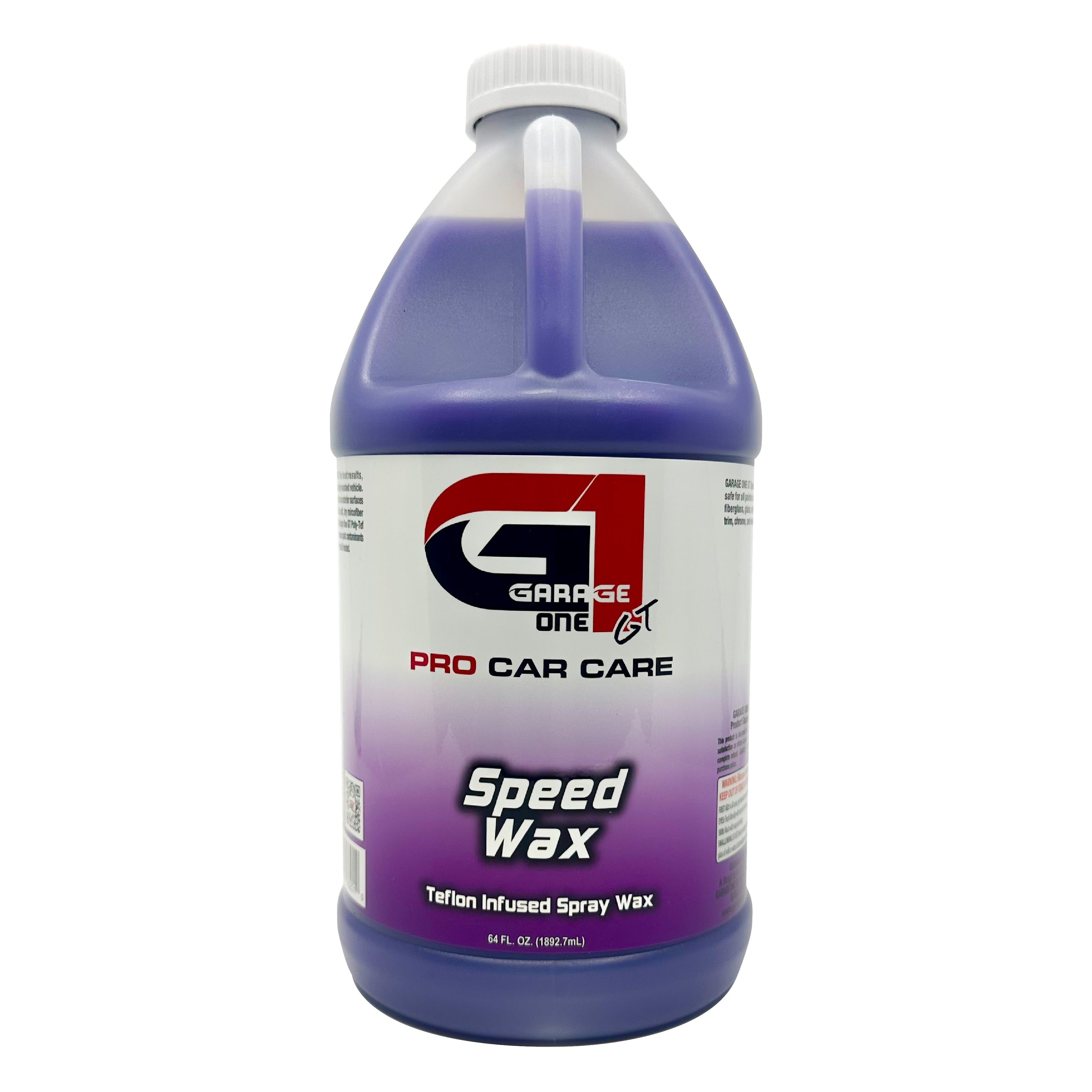 SPEED WAX – GARAGE ONE GT PRO CAR CARE